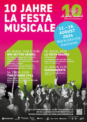 Jubiläumskonzert la festa grande - 10 Jahre la festa musicale mit ...