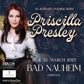 AN INTIMATE EVENING WITH Priscilla Presley - VIP-Special Ticket ...