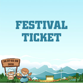 Brass Wiesn 2026 - 4-Tages-Ticket - Do. 30.07.2026 - So. 02.08.2026 ...