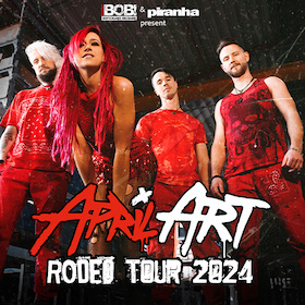 APRIL ART - RODEO TOUR 2024 - Sa. 07.12.2024 um 20:00 Uhr - 45127 Essen ...