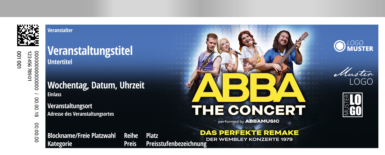 ABBA - The Concert - performed by ABBAMUSIC - So. 01.11.2026 um 19:00 ...