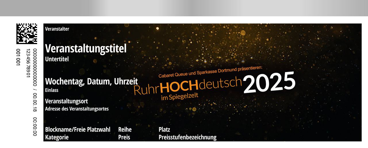 Lars Reichow - BOOMERLAND - Mo. 11.08.2025 um 19:30 Uhr - 44263 ...