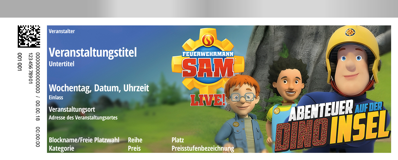 Feuerwehrmann Sam LIVE! - Abenteuer auf der Dino-Insel - So. 05.01.2025 ...